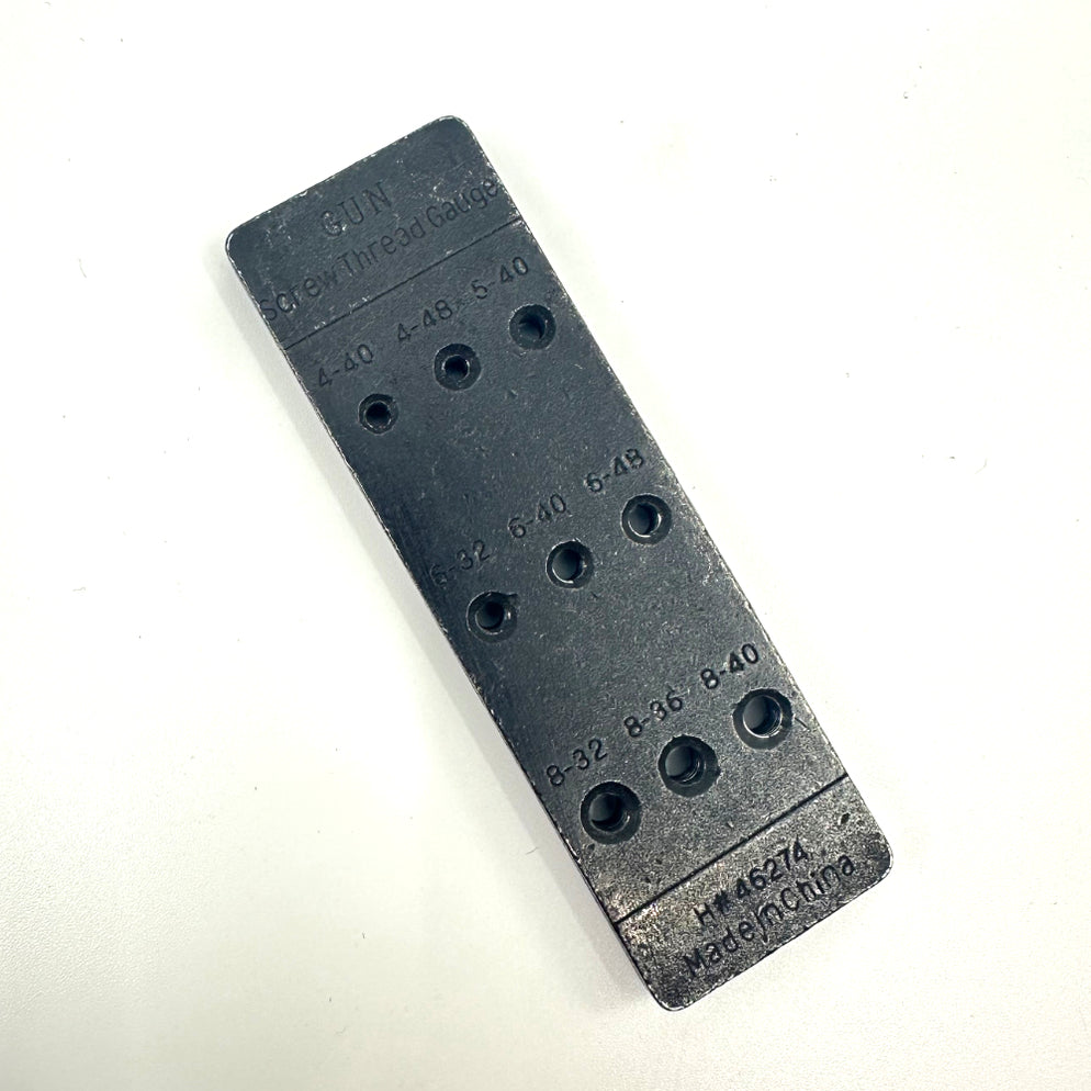 Toolbox Thread Checker Machine Screw Sizing Gauge — MonsterFastener