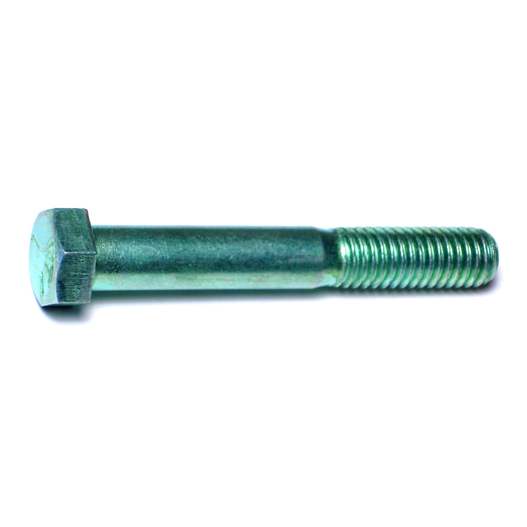 7/16"-14 x 3" Green Rinsed Zinc Grade 5 Hex Cap Screws (71 pcs ...