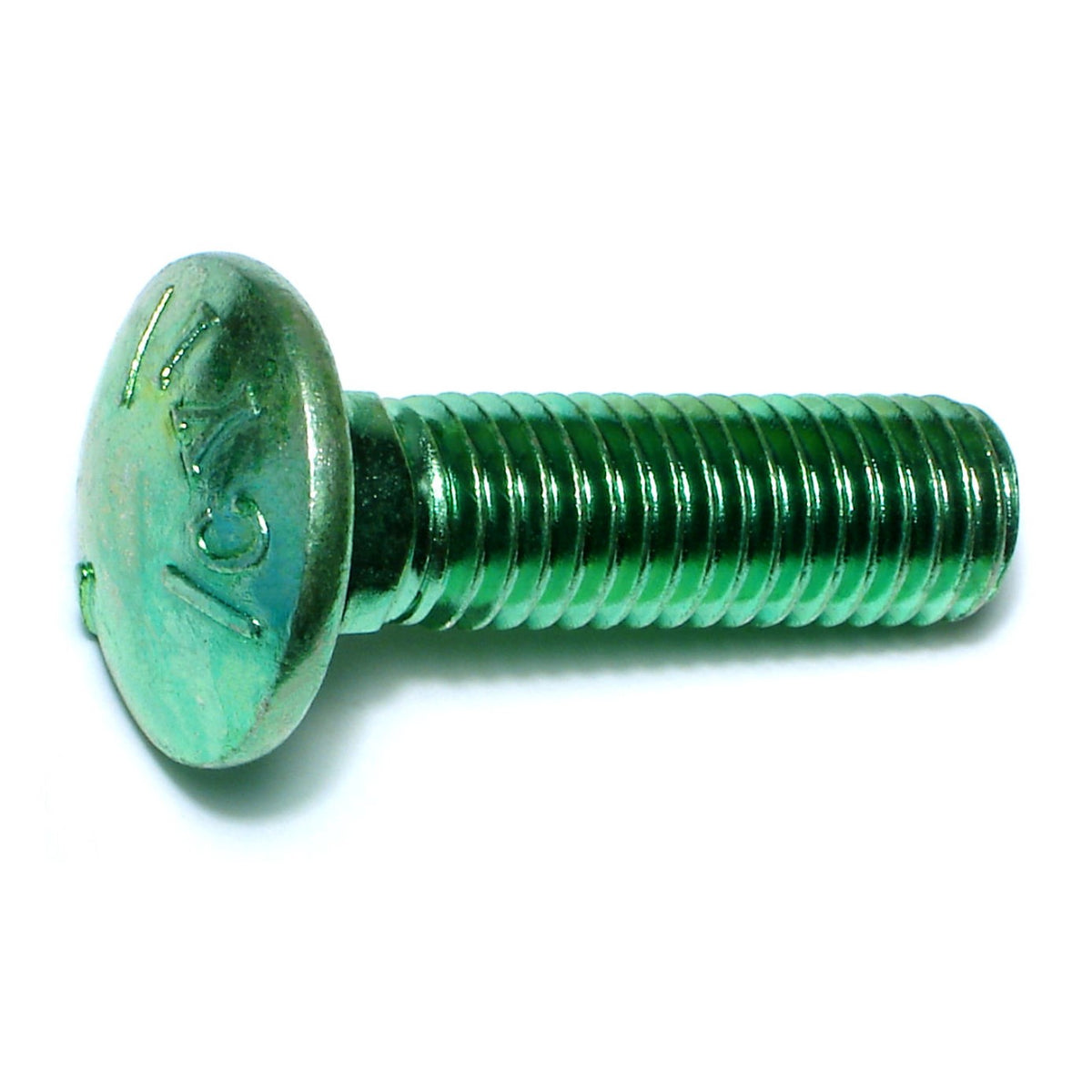 5/16"-18 x 1-1/2" Green Rinsed Zinc Grade 5 Carriage Bolts (125 pcs ...