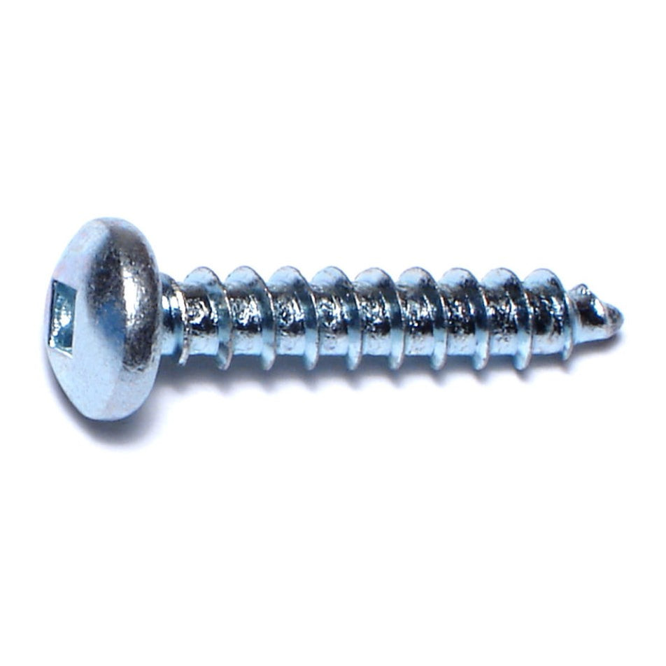 #10 x 1" Zinc Square Drive Pan Head Sheet Metal Screws (70 pcs ...