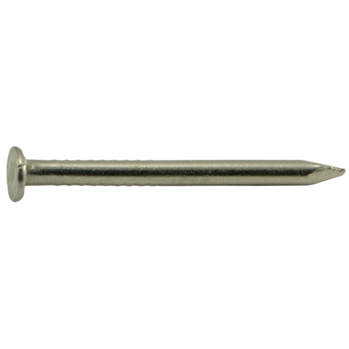 17 x 3/4" 18-8 Stainless Steel Wire Flat Head Nails — MonsterFastener