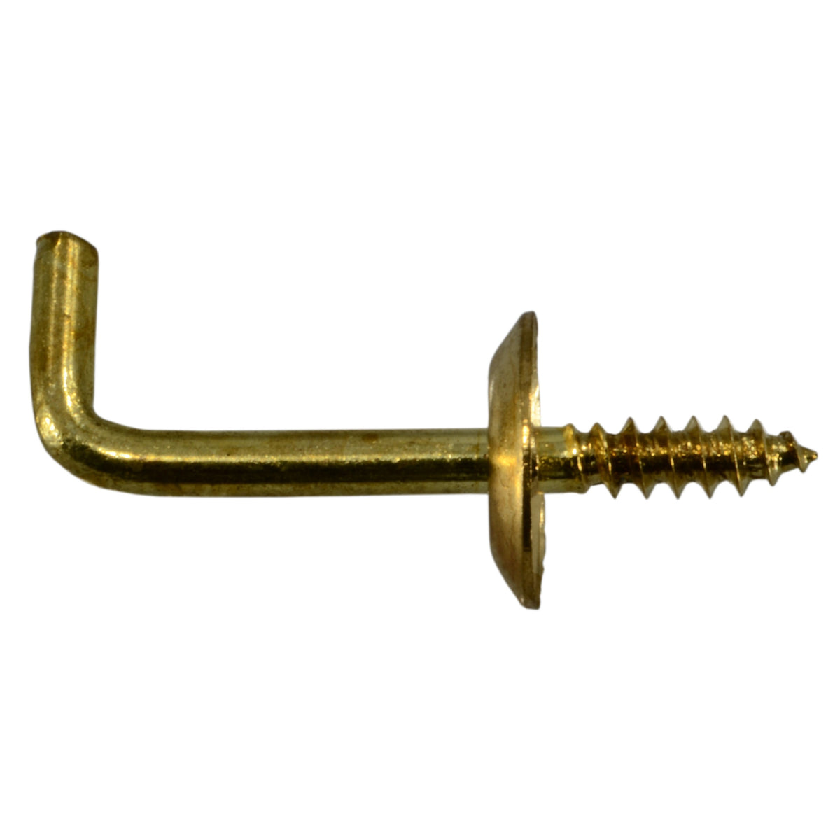 5/64" x 23/64" x 3/4" Brass Shoulder Hooks (30 pcs.) — MonsterFastener