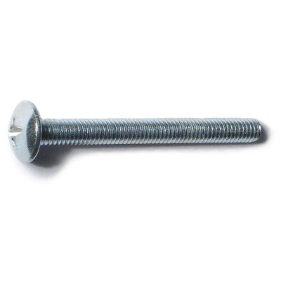 4mm-0.7 x 40mm Zinc Plated Class 4.8 Steel Coarse Thread Phillips Trus ...