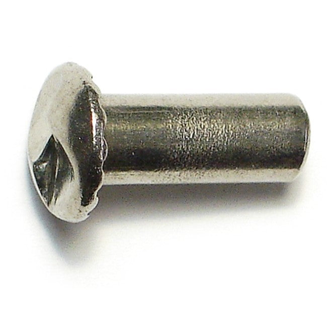 #10-24 x 1/4" x 5/8" 18-8 Stainless Slotted One-Way Binding Posts (10 ...