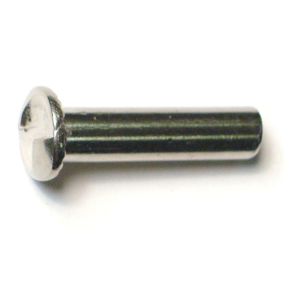 #10-24 x 1/4" x 1" 18-8 Stainless Slotted One-Way Head Binding Posts ...