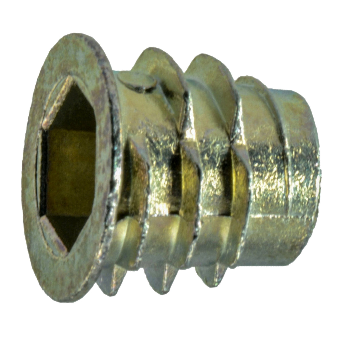 8mm-1.25 x 13mm Die Cast Zinc Coarse Thread Soft Wood Inserts (3 pcs ...