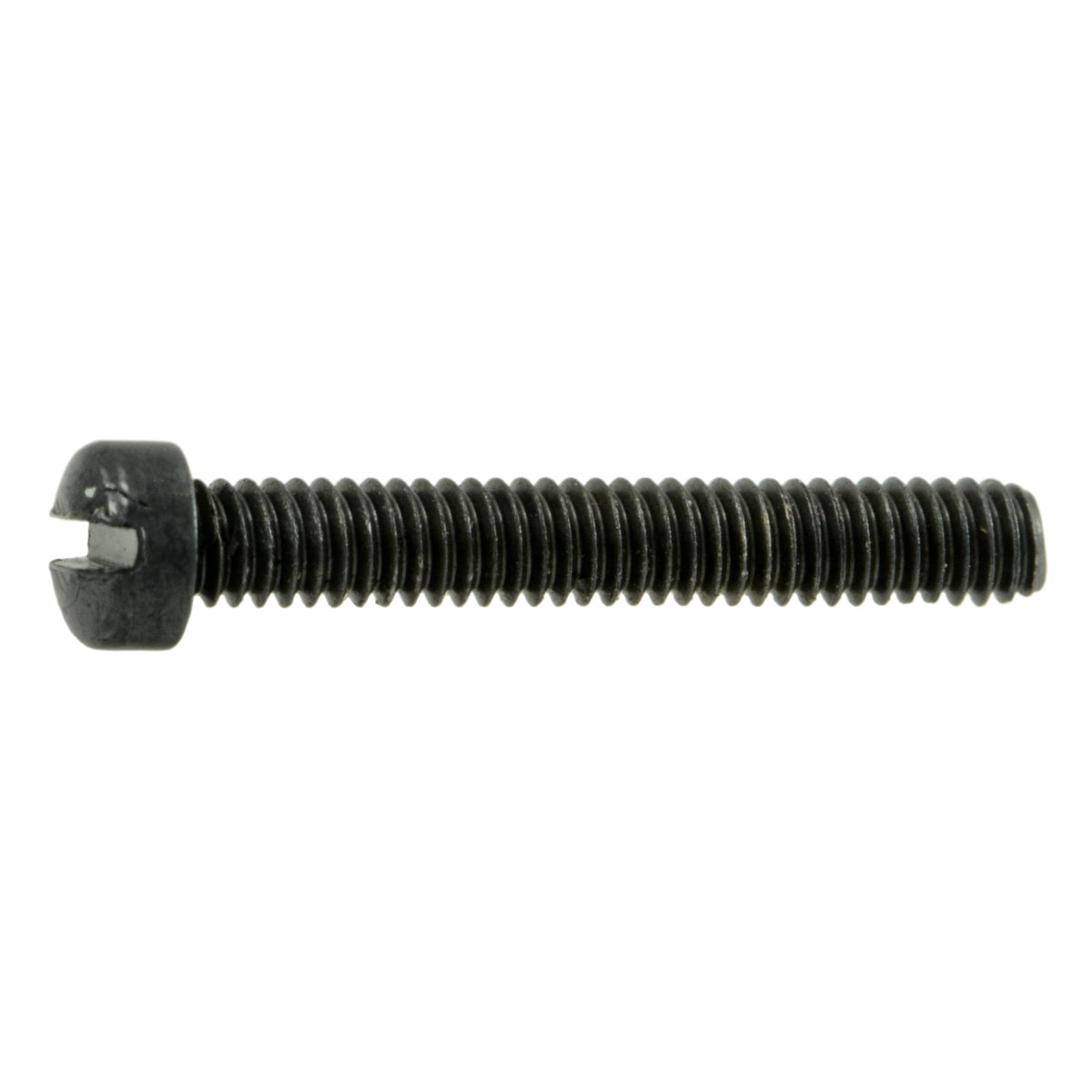 #1-72 x 1/2" Black Oxide Slotted Fillister Head Gun Screws (10 pcs ...