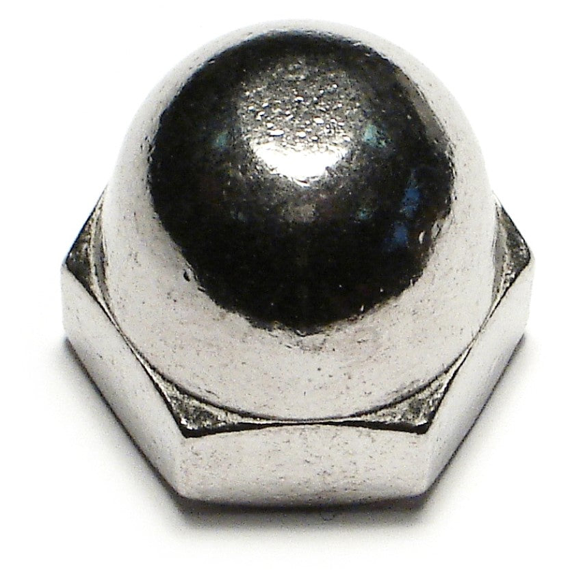 5/8"-18 18-8 Stainless Steel Fine Thread Acorn Cap Nuts (2 pcs ...