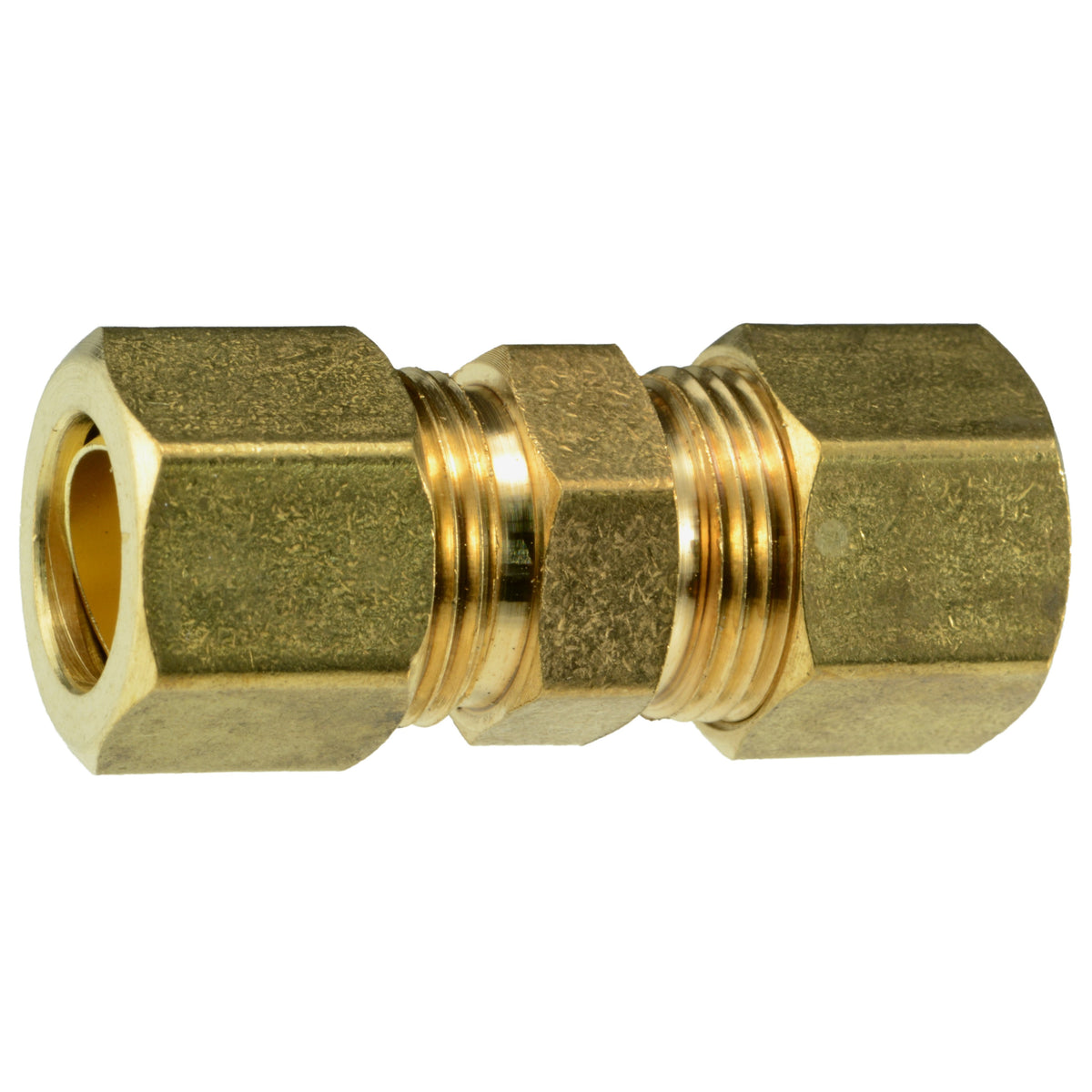 1/2" OD x 1/2" OD Brass Compression Unions (2 pcs.) — MonsterFastener