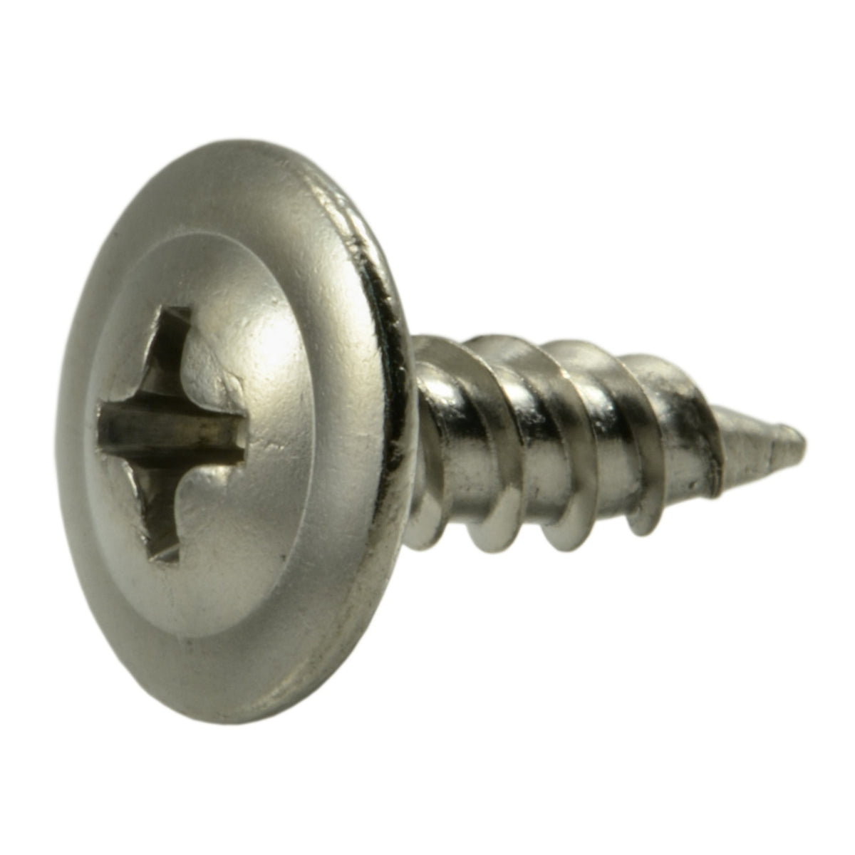 #8 x 1/2" 18-8 Stainless Steel Phillips Self-Piercing Lath Screws ...