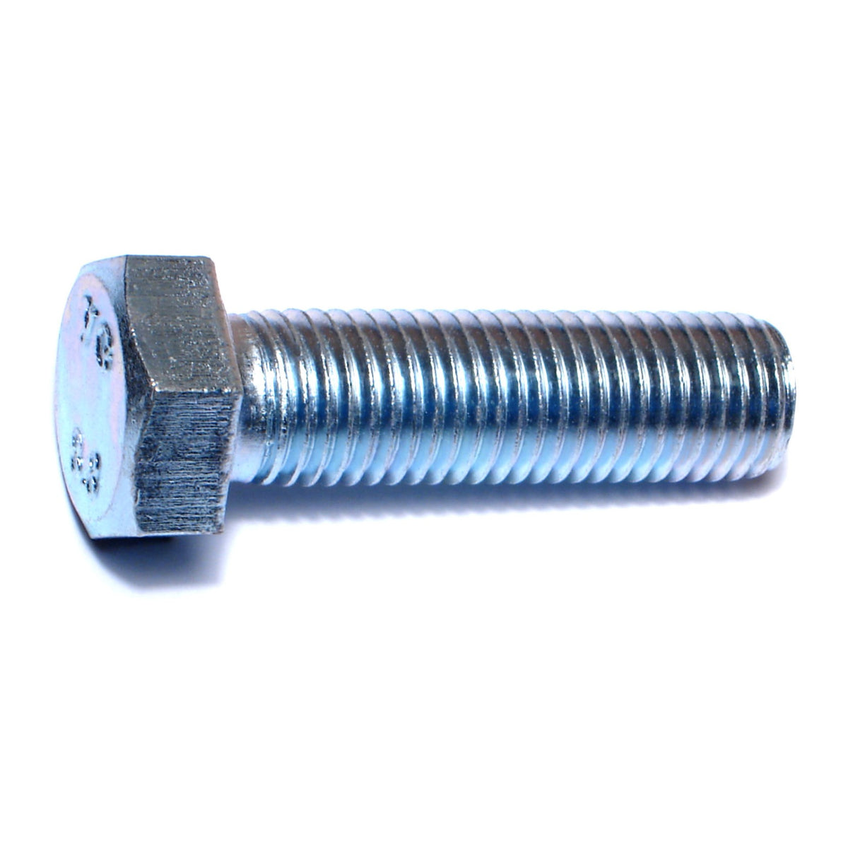 16mm-2.0 x 55mm Zinc Plated Class 8.8 Steel Coarse Thread Hex Cap Scre ...