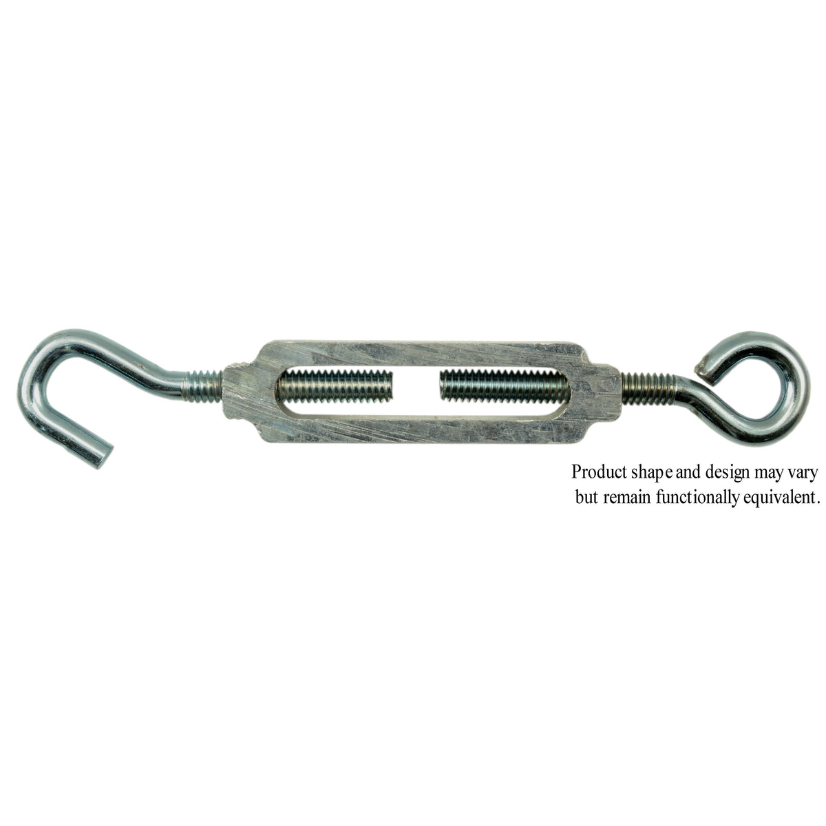 7/32" x 4-3/4" Zinc Plated Steel Eye-Hook Turnbuckle (10 pcs ...
