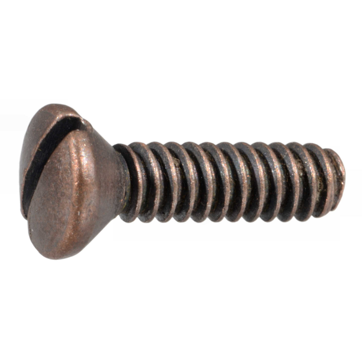 #6-32 x 1/2" Antique Bronze Slotted Oval Switch Plate Screws (40 pcs ...