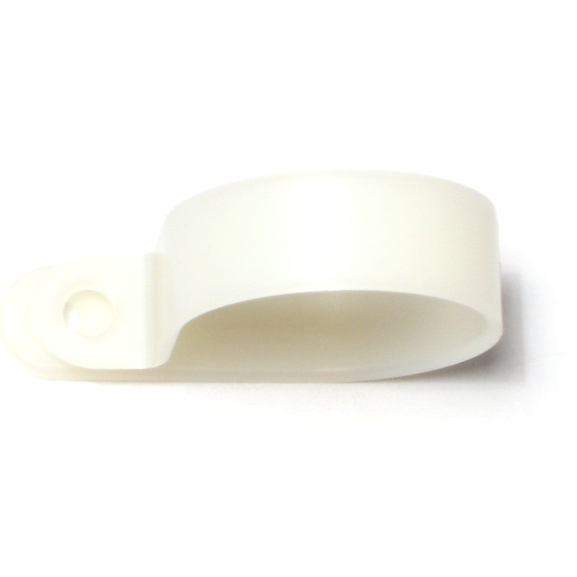 1-1/4" x 1/2" Natural Nylon Plastic Strap — MonsterFastener