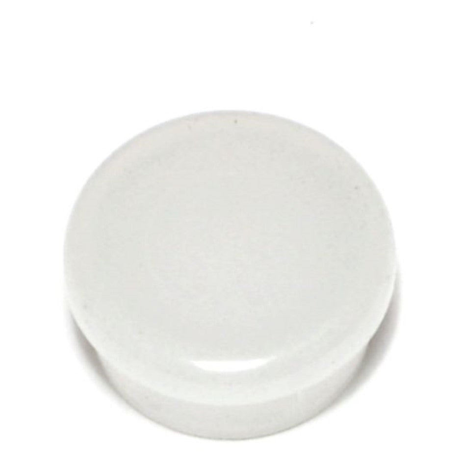 1" White Plastic Inside Round Caps (4 pcs.) — MonsterFastener