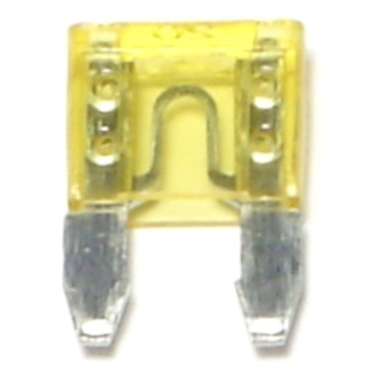 Min-20 Yellow Automotive Fuses (8 pcs.) — MonsterFastener