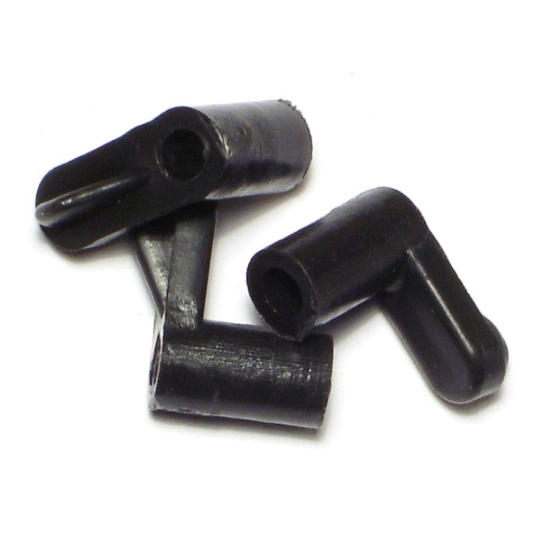 7/16" Black Plastic Offset Window Clips (25 pcs.) — MonsterFastener