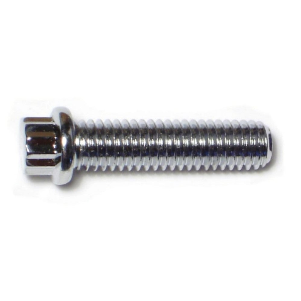 3/8"-16 x 1-1/2" Chrome Flange Head 12-Point Cap Screws (10 pcs ...