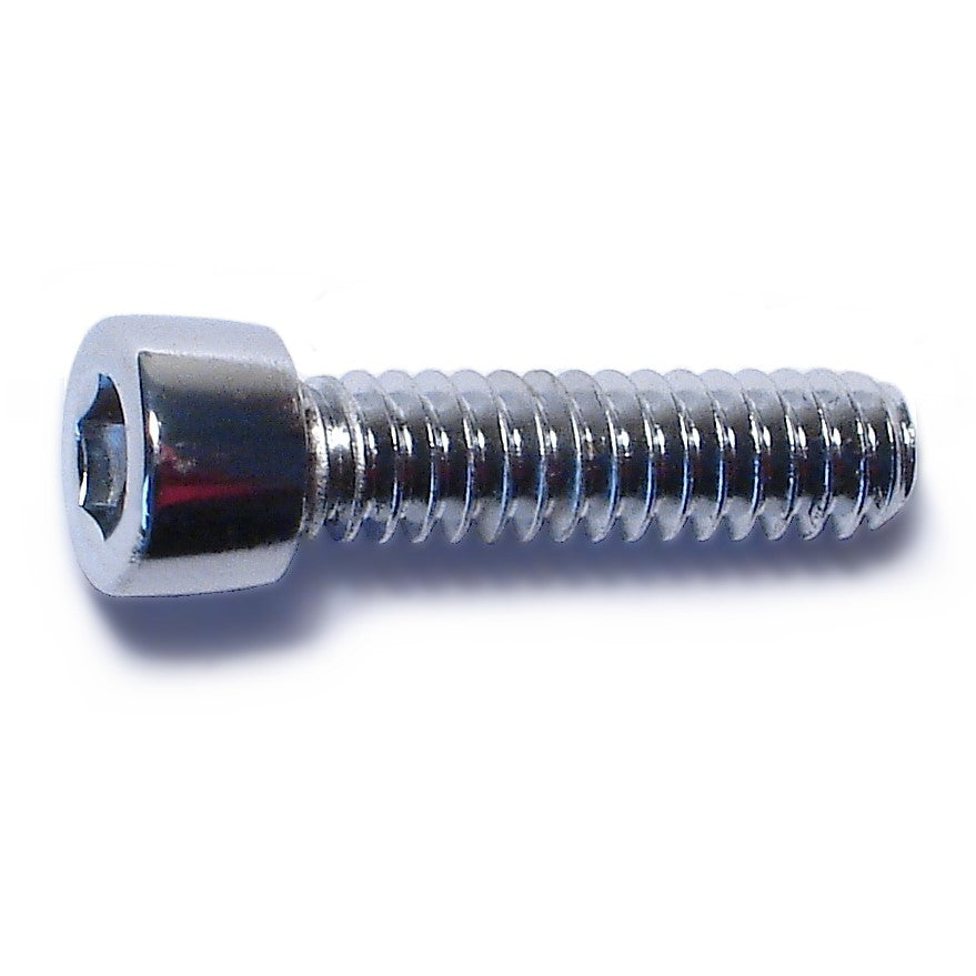 #10-24 x 3/4" Chrome Smooth Head Socket Cap Screws (10 pcs ...