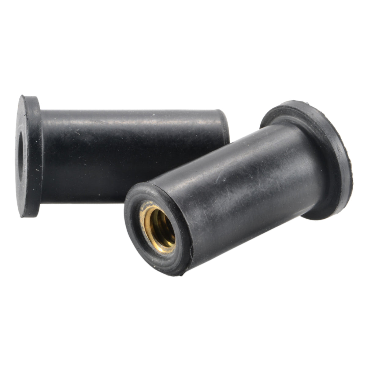 1/4"-20 x 1" Rubber Coarse Thread Well Nuts (12 pcs.) — MonsterFastener