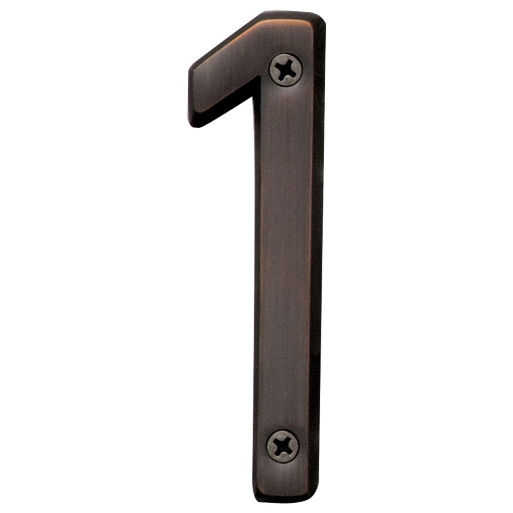 4" Old World Bronze Number 1 (3 pcs.) — MonsterFastener